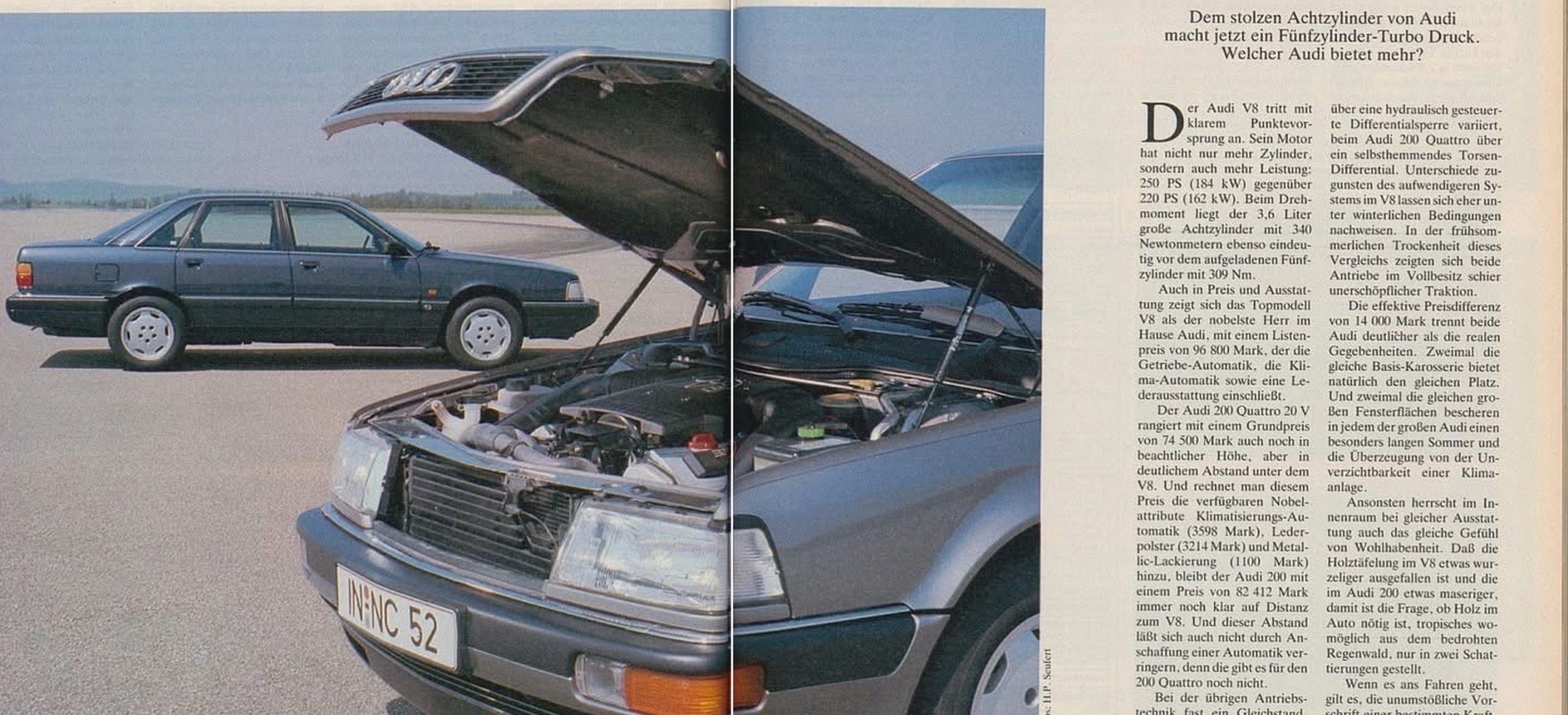 Fünf vor Acht im Jahr 1989: Der Audi 200 quattro 20V mit Fünfzylinder ...